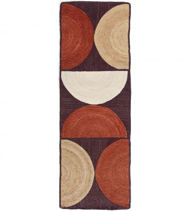 Rocky Runner Rug in Terracotta by Elitis | Jane Clayton