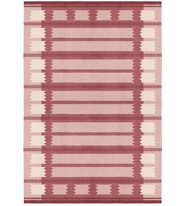 Rollakan Iris Rug in Rasberry by Layered | Jane Clayton