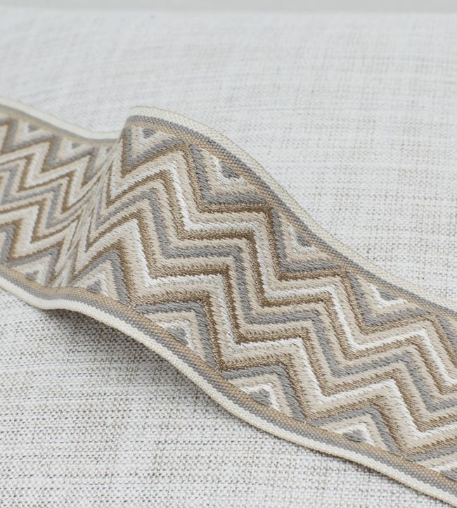 Riya Braid Trimmings by Romo in Oyster | Jane Clayton