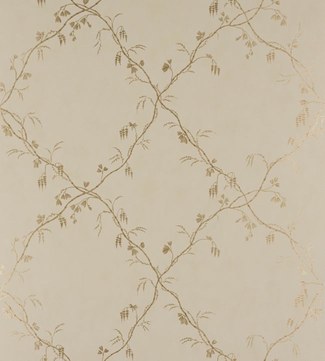 Roussillon Wallpaper in Ivory by Colefax and Fowler | Jane Clayton
