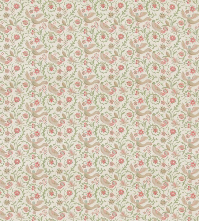 Royal Court Fabric in Pink/Green by GP & J Baker | Jane Clayton