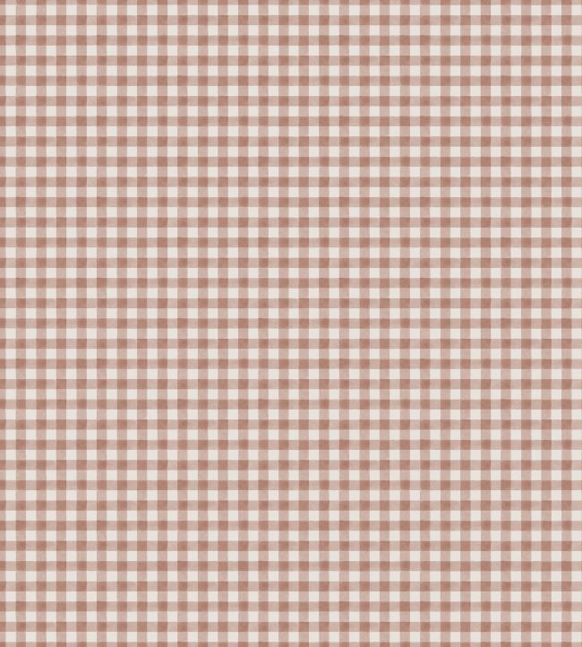 Ruta Wallpaper in Terracotta by Sandberg | Jane Clayton