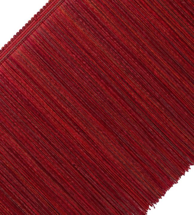 Barcelona Ombre Fringe Trimmings in Garnet by Samuel & Sons | Jane Clayton