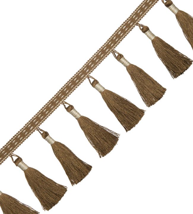 Inca Tassel Fringe Trimmings in Agave by Samuel & Sons | Jane Clayton