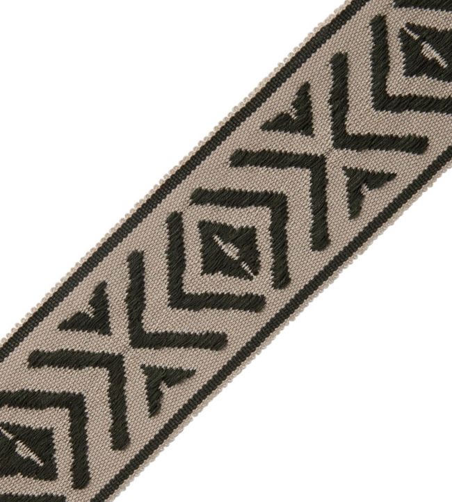 Mayan Border Trimmings in Verde by Samuel & Sons | Jane Clayton