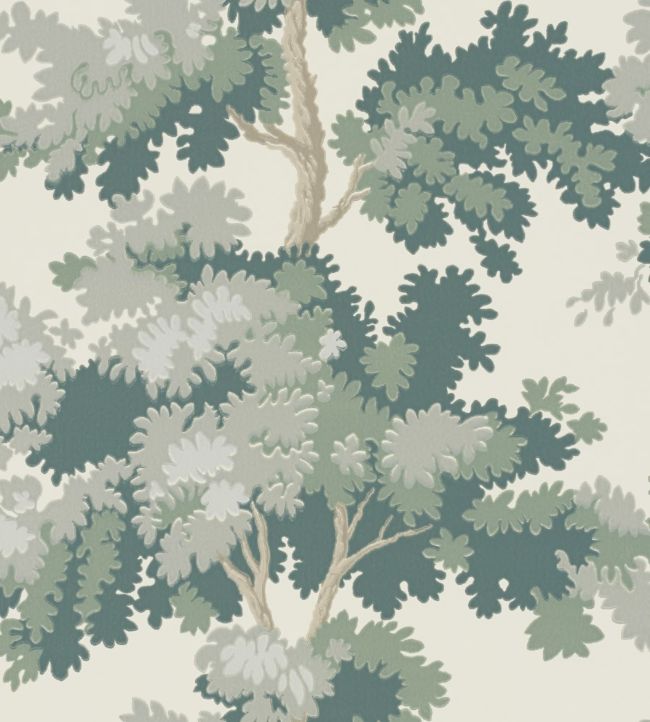 Raphael Wallpaper by Sandberg in Dark Green | Jane Clayton