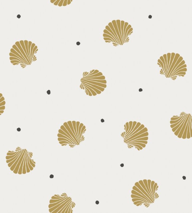 Rio Wallpaper by Sandberg in Mustard | Jane Clayton