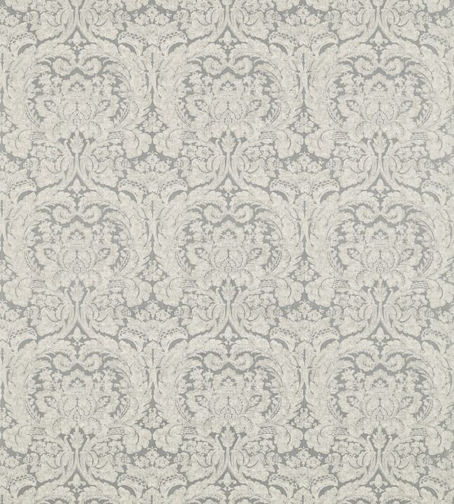 Courtney Fabric by Sanderson in Grey/Linen | Jane Clayton