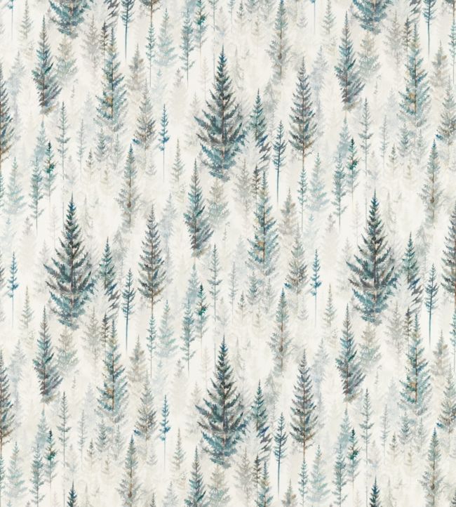 Juniper Pine Fabric by Sanderson in Pine Forest | Jane Clayton