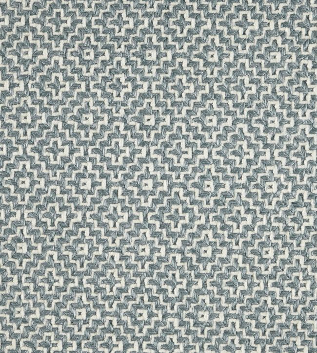 Linden Fabric by Sanderson in Wedgwood/Ivory | Jane Clayton