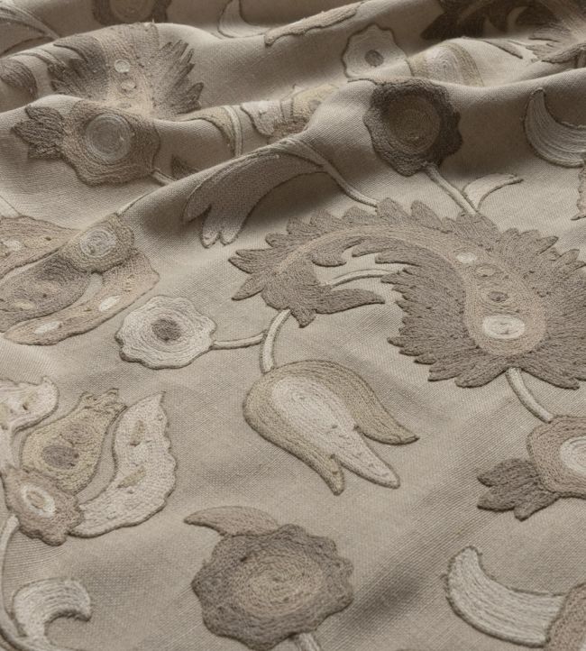 Sarouk Fabric in Parchment by Warwick | Jane Clayton