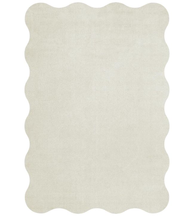 Scallop Rug in Bone White by Layered | Jane Clayton