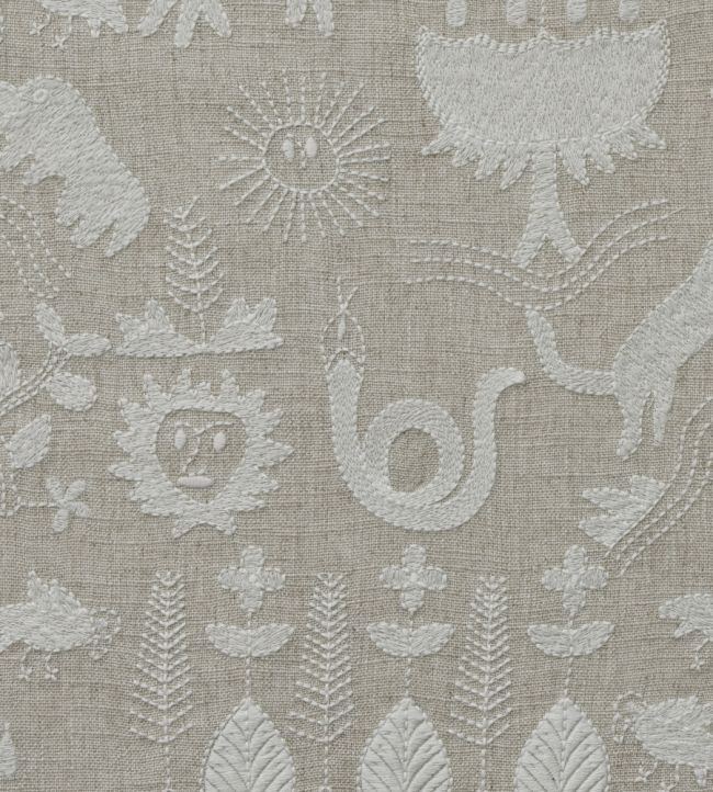 Scout Fabric in Ivory by Andrew Martin | Jane Clayton