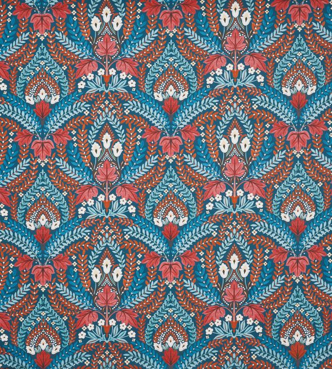 Script Fabric in Midnite by Prestigious Textiles | Jane Clayton