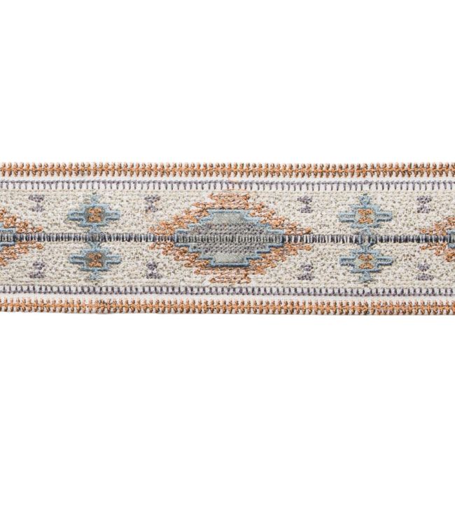 Sedona Embroidered Border Trimmings in Horizon by Samuel & Sons | Jane ...