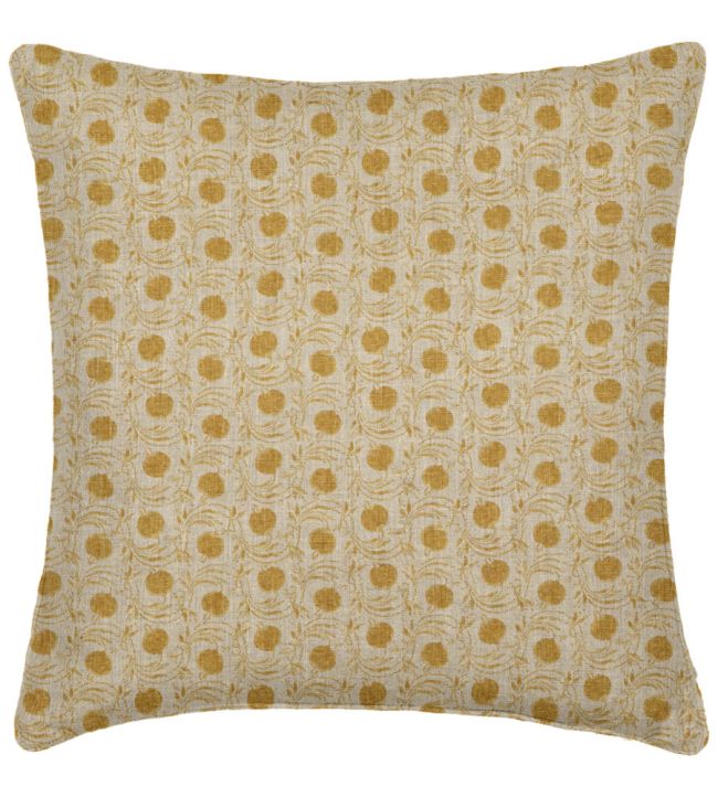 Seed Pod Ready Made Cushions in Ochre by GP & J Baker | Jane Clayton