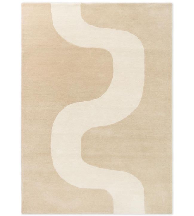 Seireeni Rug in Warm Beige By Marimekko x Brink & Campman | Jane Clayton