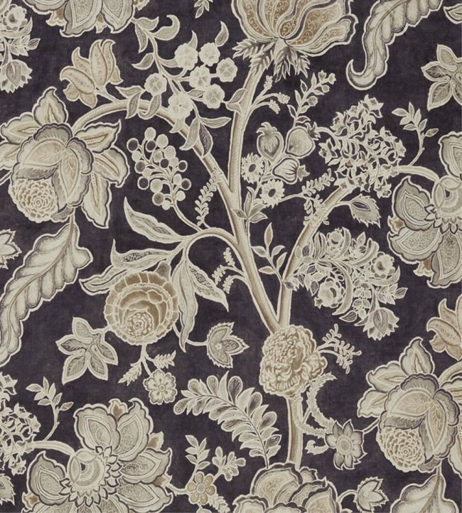 Shalimar Fabric in Graphite/Mole by Sanderson | Jane Clayton