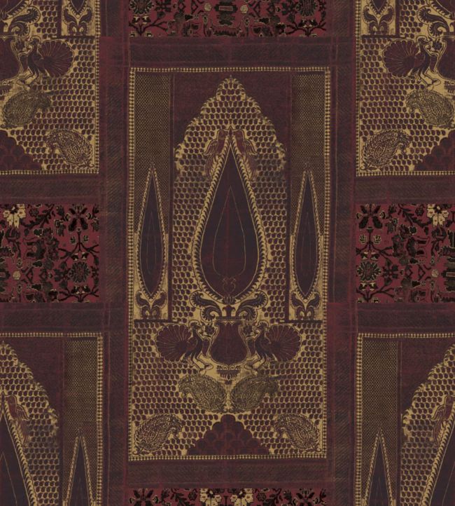 Geometric Regal Wallpaper in 05 by Today Interiors | Jane Clayton