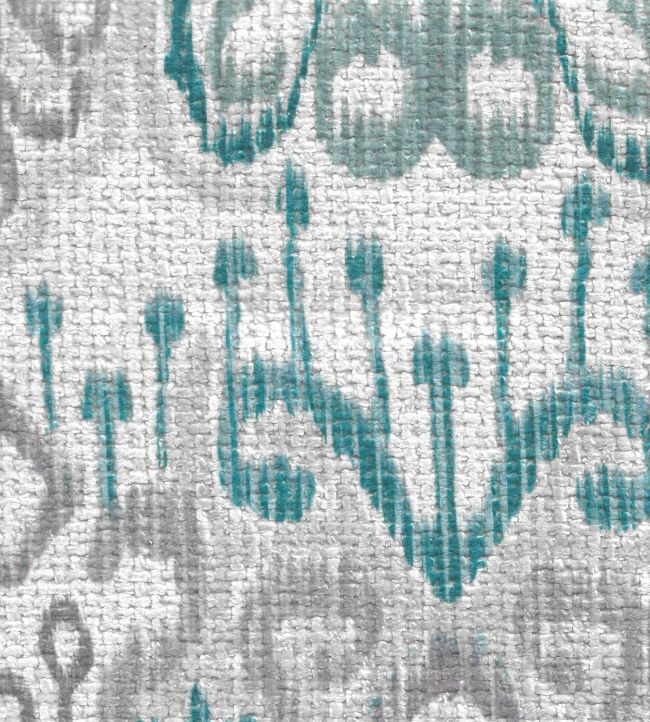 Shoyi Fabric in Peacock by Wemyss | Jane Clayton