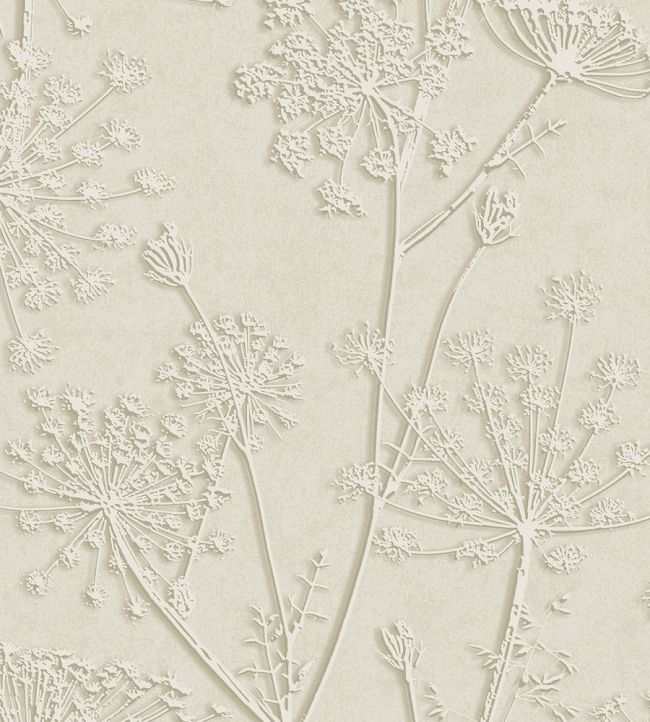 Silhouette Flowers Wallpaper in Green by Eijffinger | Jane Clayton