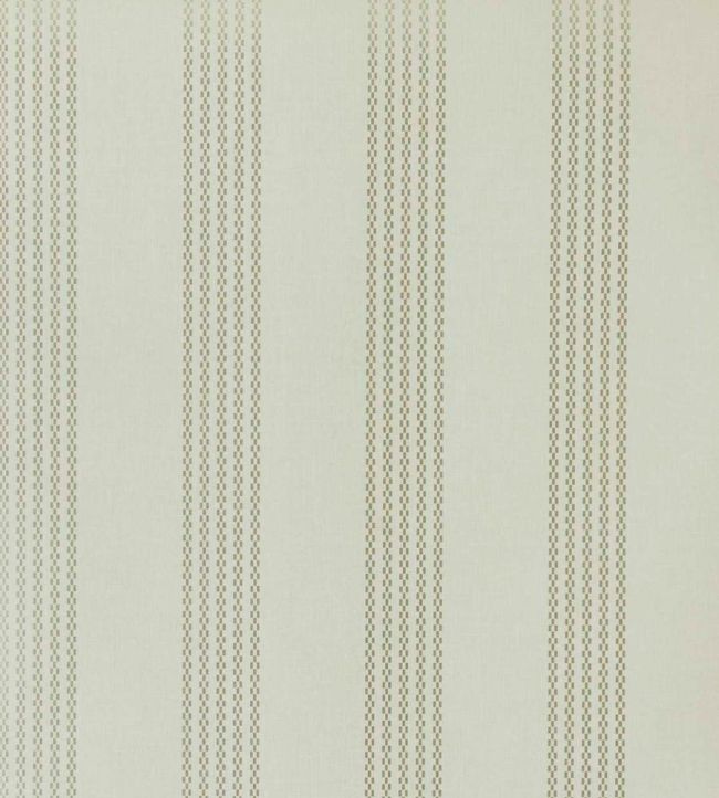 Silk Stripe Wallpaper in Metallic by 1838 Wallcoverings | Jane Clayton