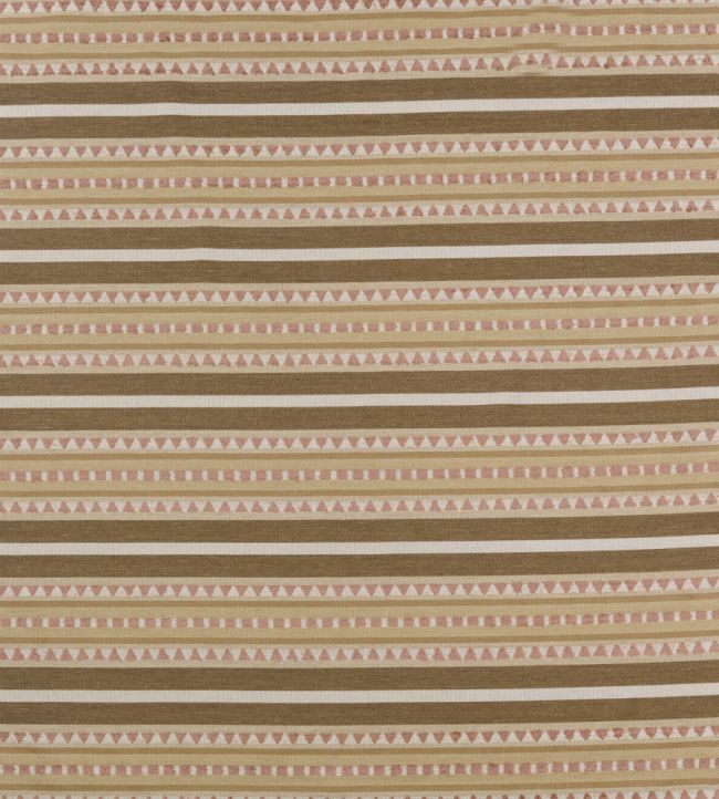 Simien Fabric in Oatmeal/Blush by Osborne & Little | Jane Clayton