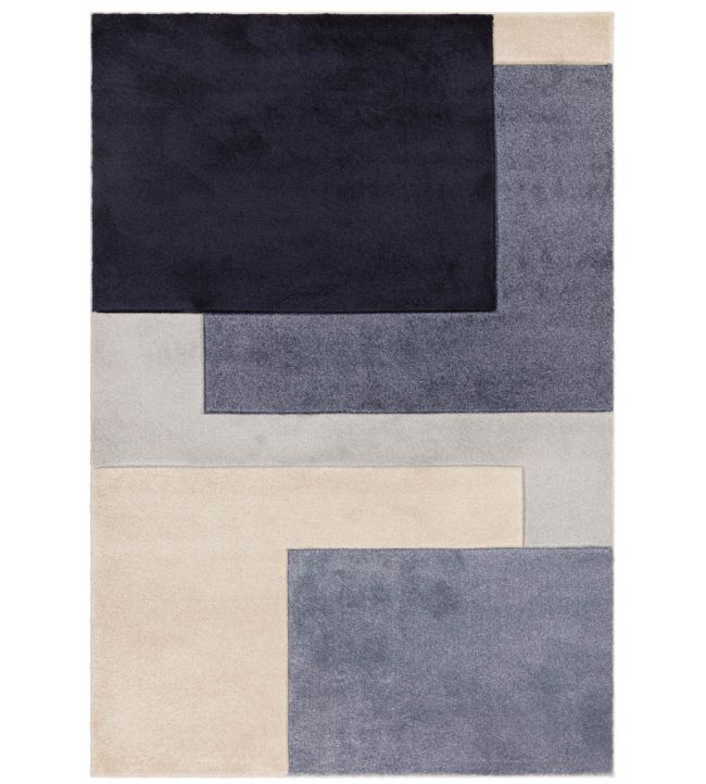 Sketch Blocks Rug in Blue SK13 by Asiatic | Jane Clayton