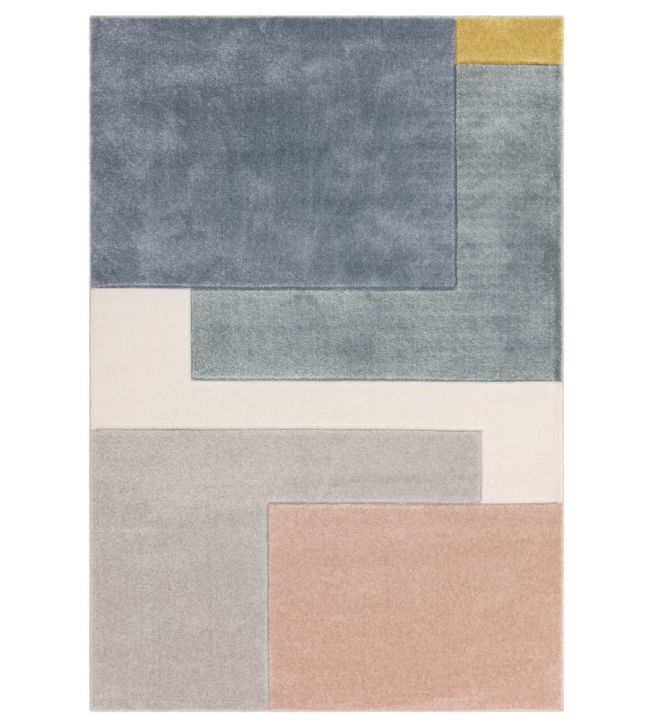 Sketch Blocks Rug in Pastel SK12 by Asiatic | Jane Clayton