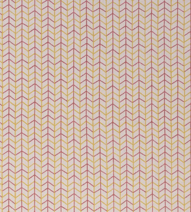 Small Way Fabric in Raspberry by Christopher Farr Cloth | Jane Clayton