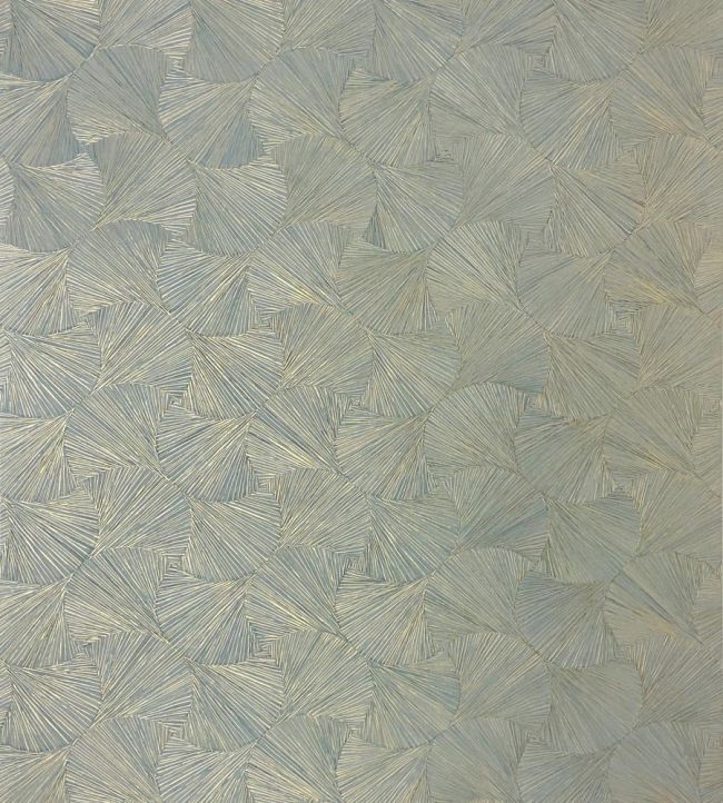 Songket Wallpaper in Opaline/Dore by Casamance | Jane Clayton