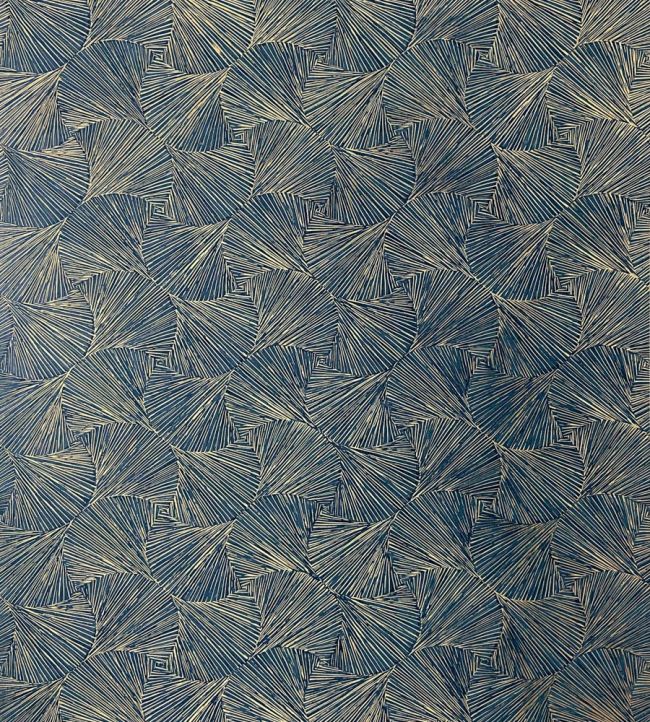 Songket Wallpaper in Orage/Dore by Casamance | Jane Clayton