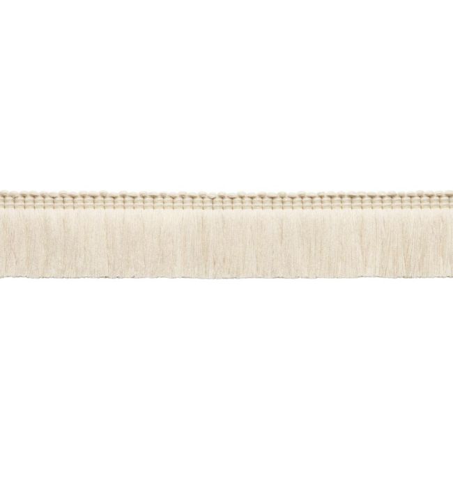 Sophie Brush Fringe Trimmings in Cream by Samuel & Sons | Jane Clayton