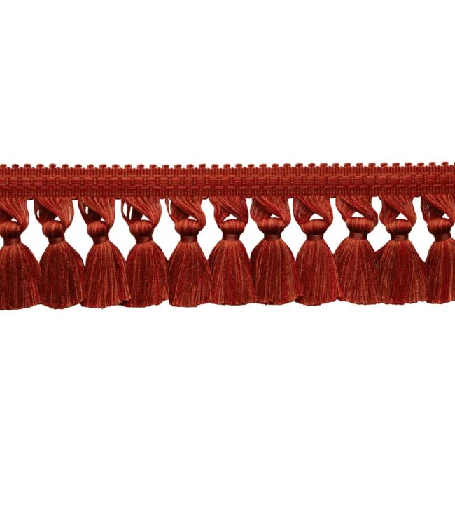Sophie Tassel Fringe Trimmings in Currant by Samuel & Sons | Jane Clayton