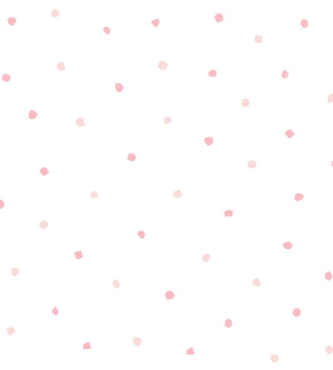 Splodge Wallpaper in Pink by Today Interiors | Jane Clayton