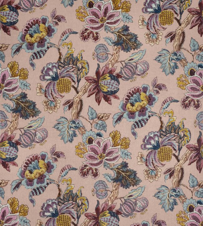 Stockbridge Fabric in Blush by Anna French | Jane Clayton
