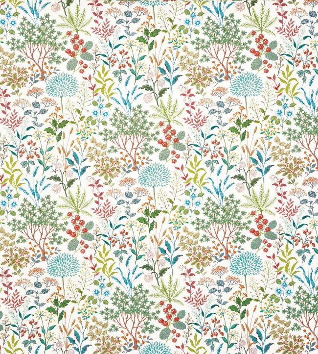 Story Fabric in Sky by Prestigious Textiles | Jane Clayton