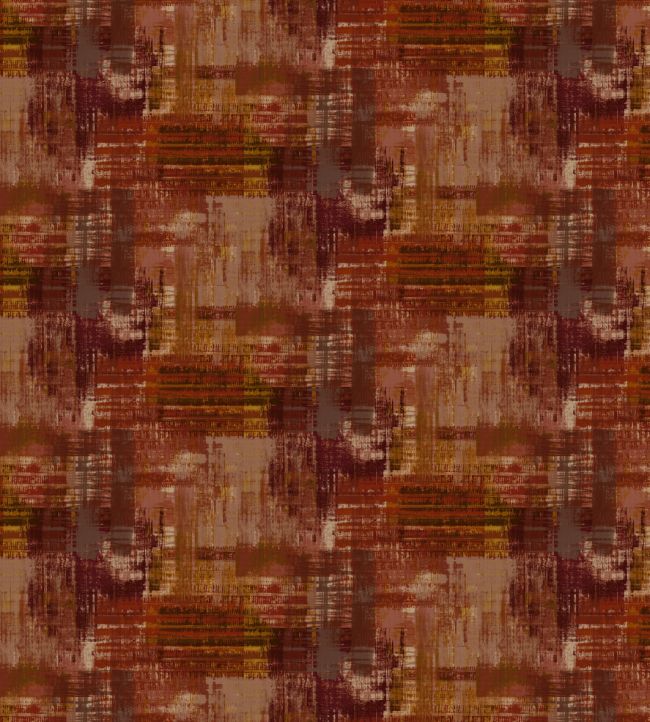 Stratum Fabric in Rust by Arley House | Jane Clayton