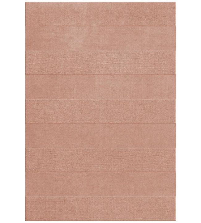 Stripe Grande Rug in Dusty Coral by Layered | Jane Clayton