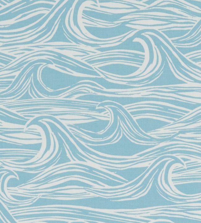 Surf Fabric by Studio G in Aqua | Jane Clayton