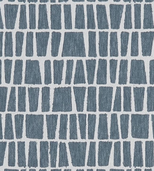 Quadro Fabric by Studio G in Denim | Jane Clayton