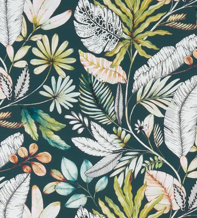 Tropicana Fabric by Studio G in Forest | Jane Clayton