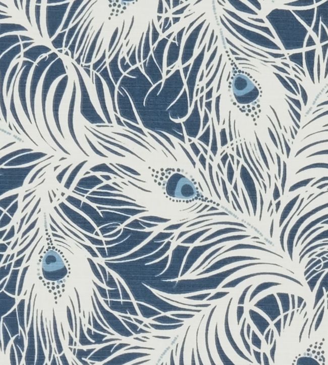 Harper Fabric by Studio G in Denim | Jane Clayton