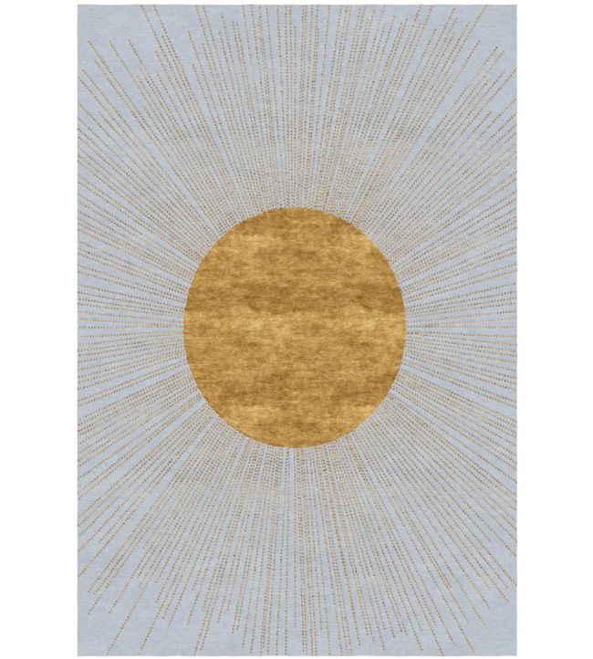 Sunburst Rug in Gold by Wendy Morrison | Jane Clayton