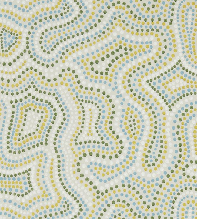 Sunstone Wallpaper in Celestial / Fig Leaf / Nectar by Harlequin | Jane ...