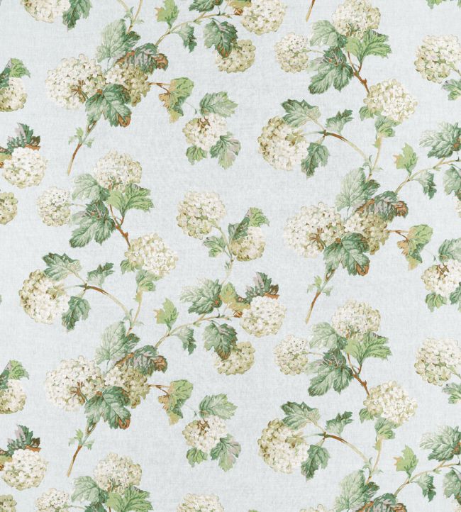 Sussex Hydrangea Fabric in Soft Blue by Anna French | Jane Clayton