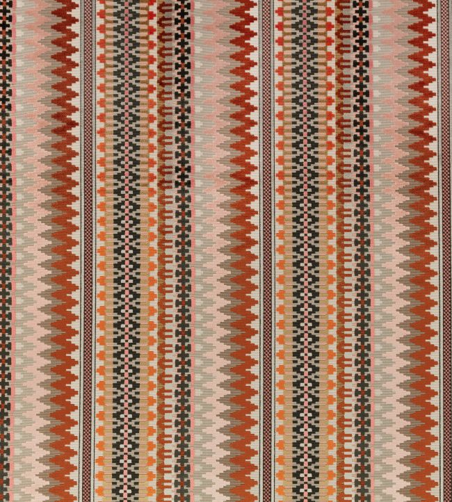 Talulah Fabric in Sienna by Temperley London for Romo | Jane Clayton