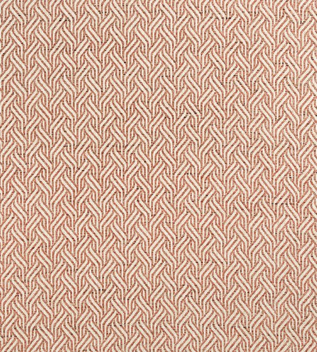 Tangle Fabric in Terracotta by Christopher Farr Cloth | Jane Clayton