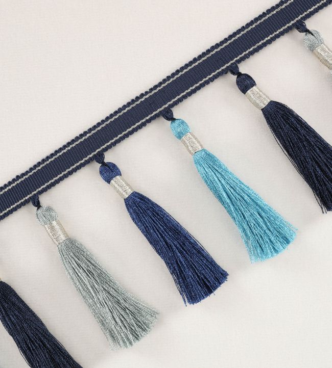 Tassel Fringe Trimmings in Twilight by Temperley London for Romo | Jane Clayton