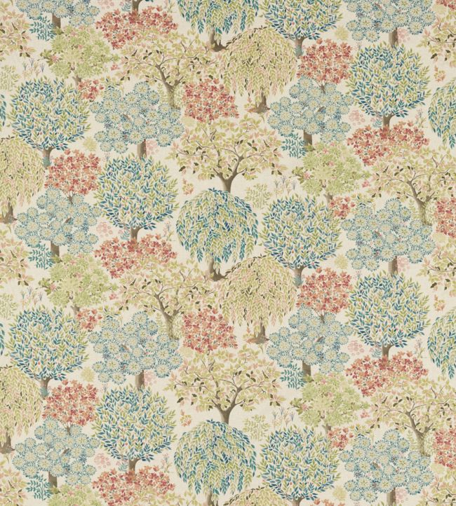 Tatton Linen Fabric in Spice / Linen by Studio G | Jane Clayton